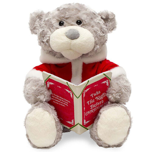 Storytime Teddy Storytelling Bear - Santa's Christmas Gift