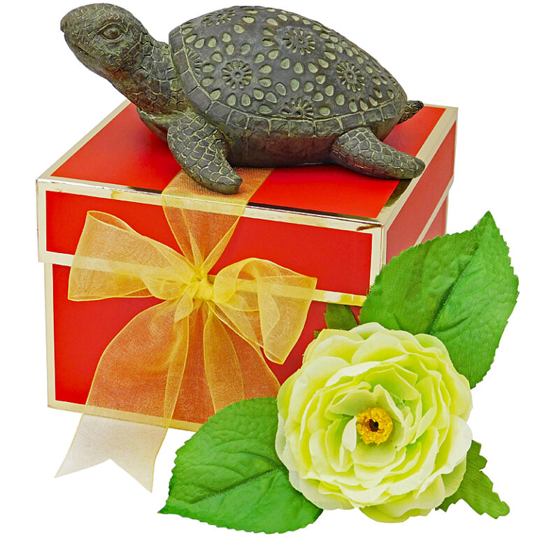 Good Luck Turtle - Fine sweets with a turtle figurine